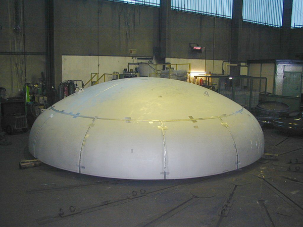 Semi ellipsoidal head DIN 28013 - Van den Anker