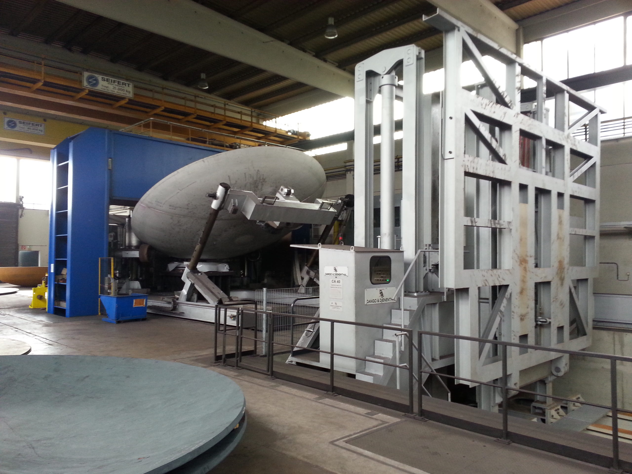 Torispherical head - Van den Anker